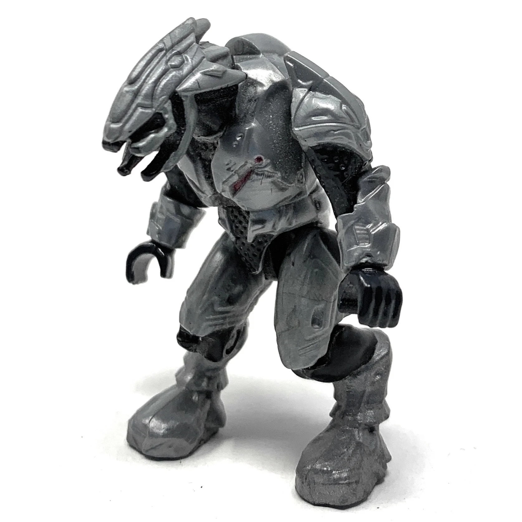 Covenant Elite Combat (Silver) - Mega Construx Halo Micro Figure (2012 ...