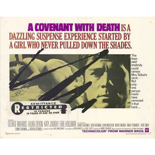 Covenant With Death - movie POSTER (Style A) (11" x 14") (1967 ...