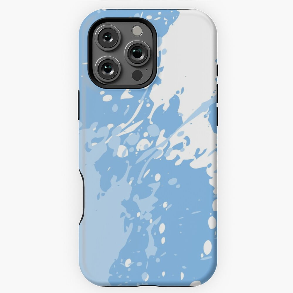 Coventry City Colours Splatter FC Phone Case for iPhone 16 15 14 13 12 ...