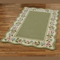 Coventry Collection - Rectangle Area Rug - Sage - Handmade - Handtufted ...