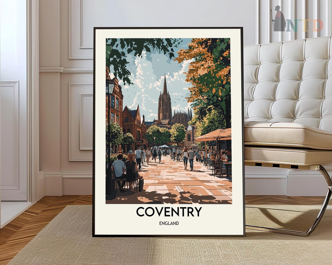 Coventry Poster, Coventrycoventry Print, Coventry Photo, Coventry ...