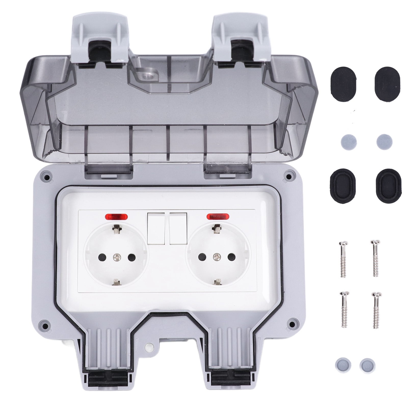 Cover Box Outlet IP66 Weatherproof Outdoor Socket with Independent ...