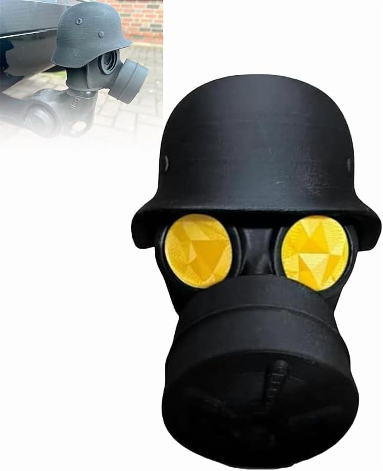 Cover Cap for The Trailer Coupling,with Steel Helmet and Gas mask ...