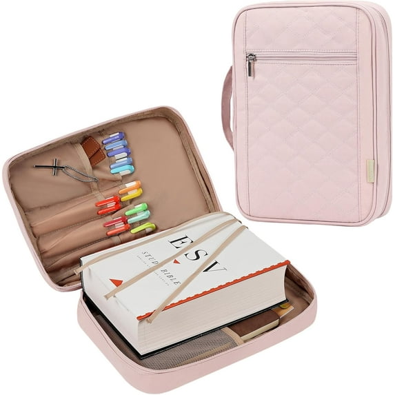 Cover Case for Women, Large Carrying Church Bag for Biblical ...