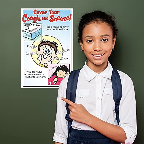 Cover Your Cough and Sneeze! Poster - infection prevention poster ...