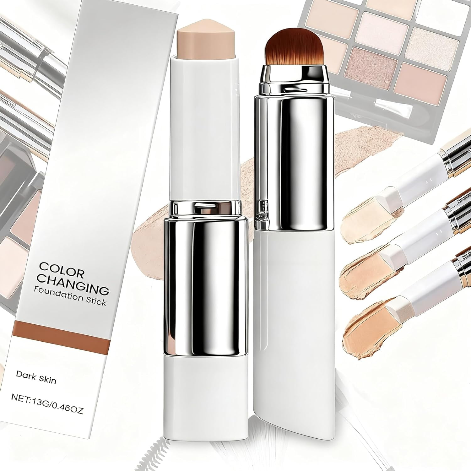Cover Cream Stick V White - Korean Color-Changing Foundation Stick ...