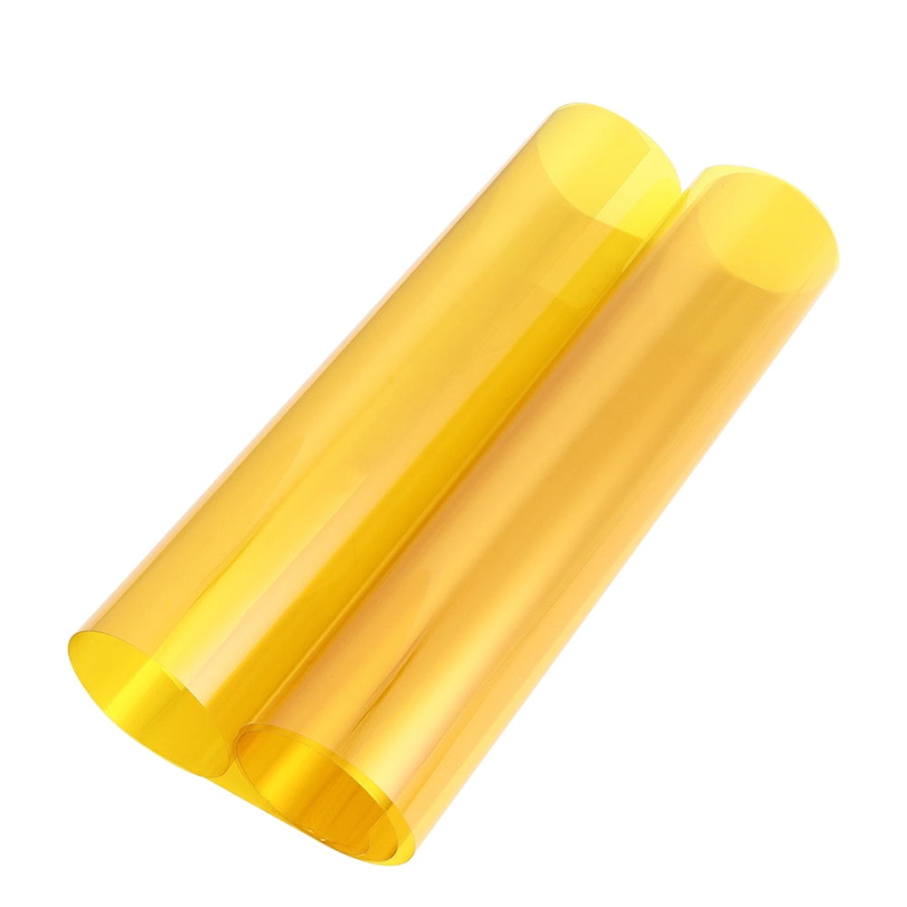 Cover Fixture Lamp Film 300.00X30.00X0.10CM Yellow - Walmart.com