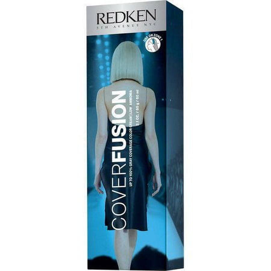 Redken Cover Fusion Low Ammonia 7NN Natural Hair Color for Unisex, 2.1 ...