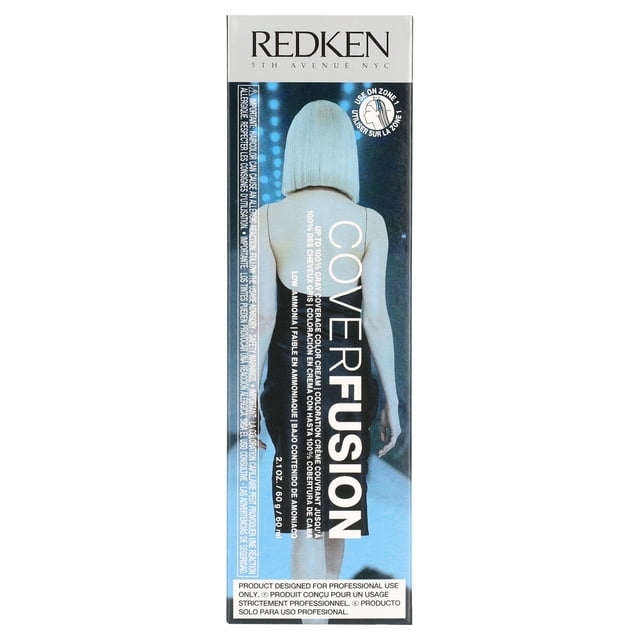 Redken Cover Fusion Low Ammonia Hair Color - 7NN Natural for Unisex - 2 ...