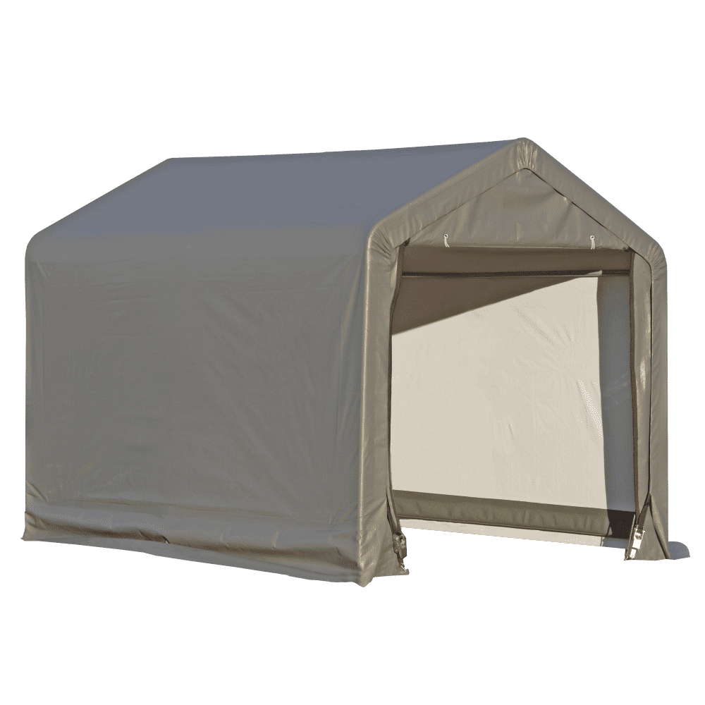 Cover-It Weatherproof Outdoor Portable Shed-in-a-Box 6x6x6 Gray ...