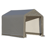 Cover-It Weatherproof Outdoor Portable Shed-in-a-Box 6x6x6 Gray ...