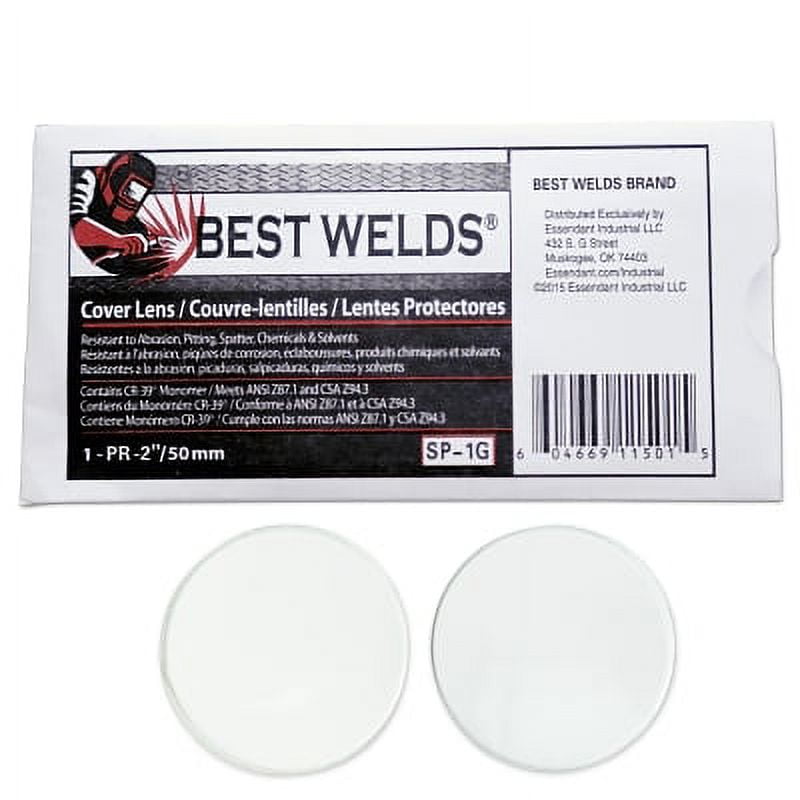 Cover Lens, Scratch/Static Resistant, 4-1/4 in x 2 in, 100% CR-39 ...
