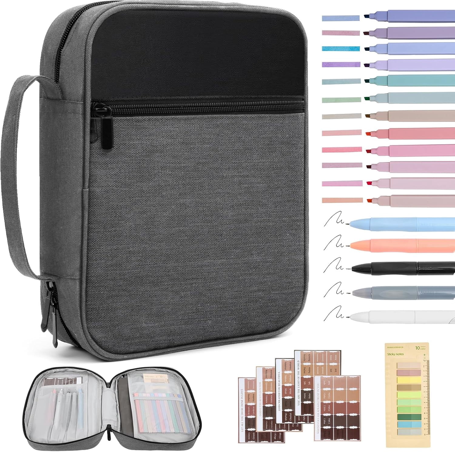 Cover for Men Book Cover Canvas Carrying Case Book Protector Case Large ...