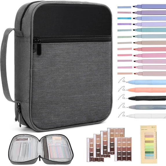 Cover for Men Book Cover Canvas Carrying Case Book Protector Case Large ...