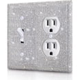 Cover Plate Decorative 3 Gang Wall Plate Bling Light Switch Cover ...