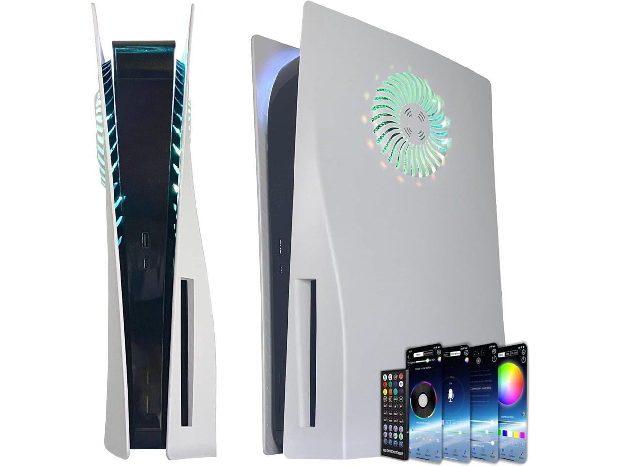 Cover Plates with RGB Light Strip for Playstation 5 Disc Version and ...