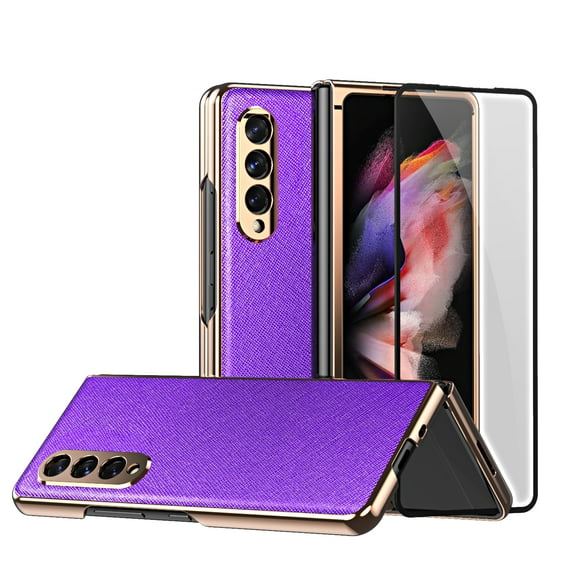 Cover for Samsung Galaxy Z Fold 3 Case 2021[5G], Galaxy Z Fold 3 Cover ...