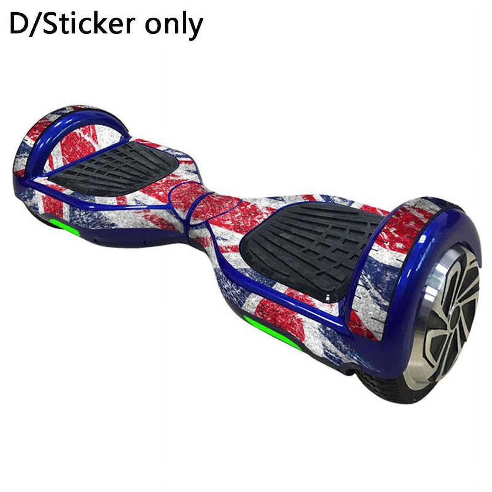 Cover Self-Balancing Scooter Hover Board Sticker Decals Purple ...