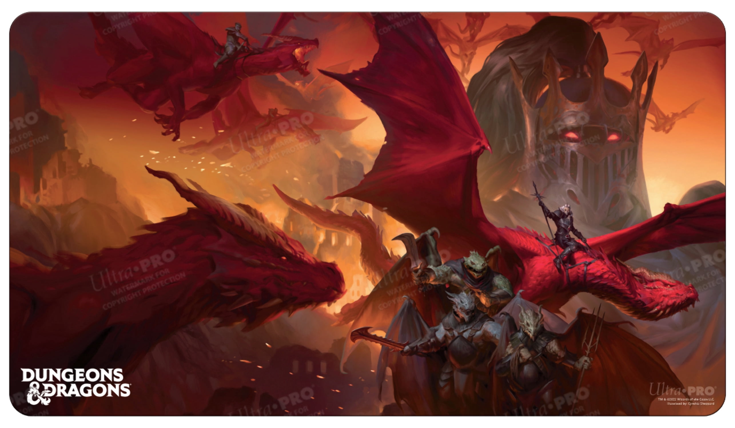 Ultra PRO: Playmat - Dungeons Dragons (Dragonlance: Shadow of the ...