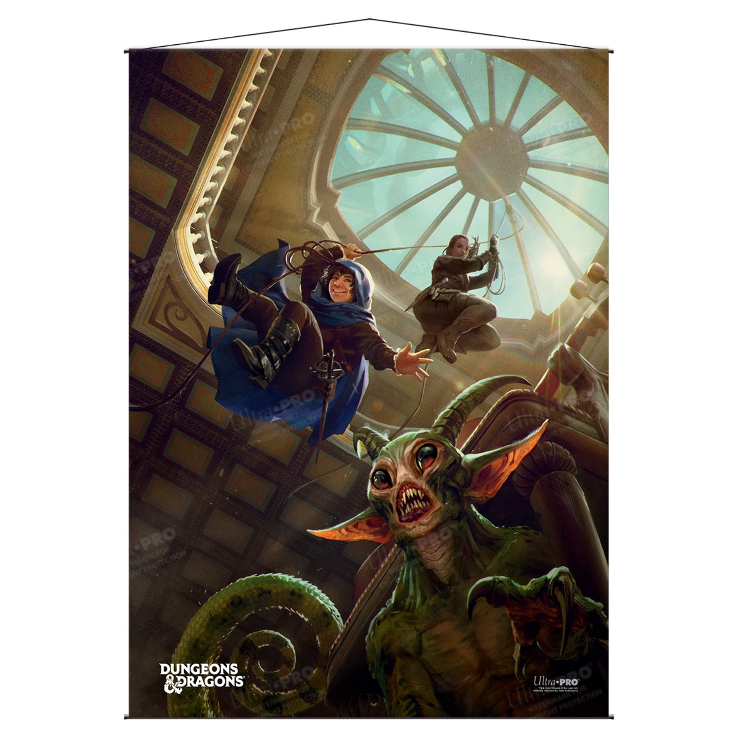 Cover Series Keys From The Golden Vault Wall Scroll for Dungeons ...