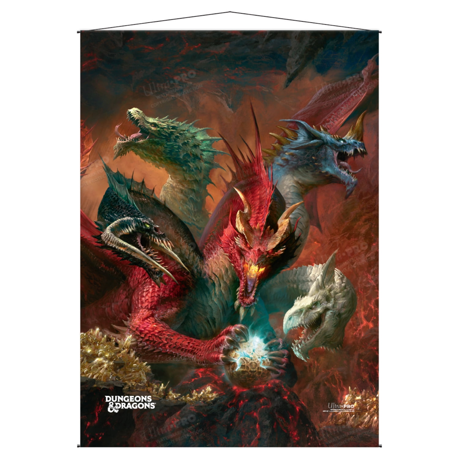 Cover Series Tyranny of Dragons Wall Scroll for Dungeons Dragons ...