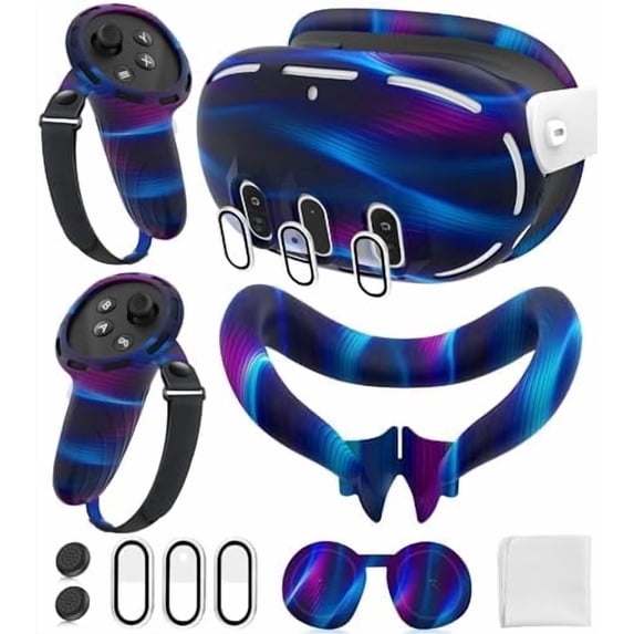Cover Set Compatible with Oculus/Meta Quest 3, Touch Controller Grips ...
