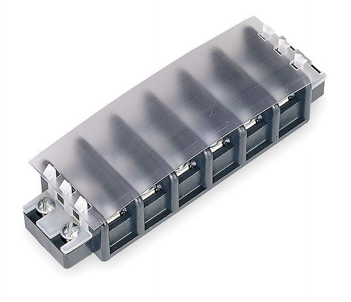 Cover, Terminal Strip, 12 Pole, Clear(6YH77) - Walmart.com