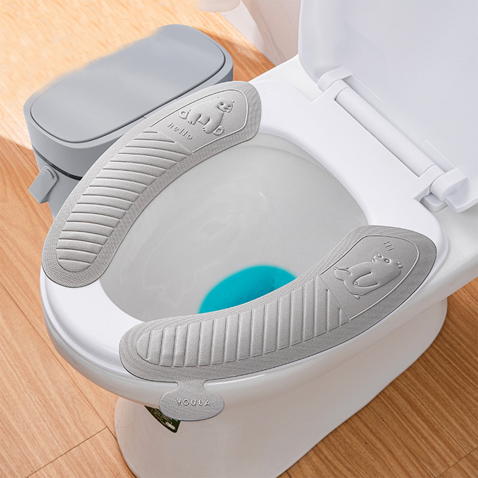 Cover Toilet Seat Skegnu Household Thickened Watertight Toilet Mat ...