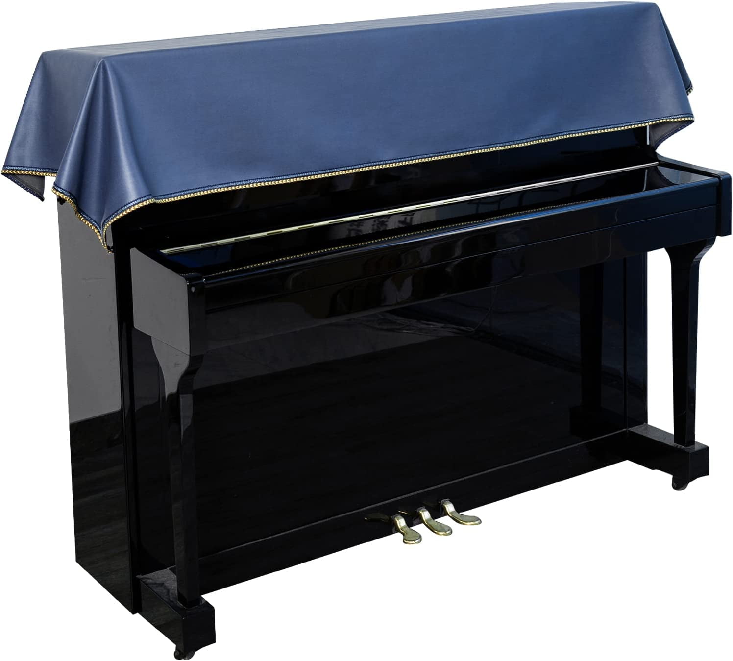 Cover, Universal Piano Dust Cover, Upright Piano Leath-Aire Electric ...