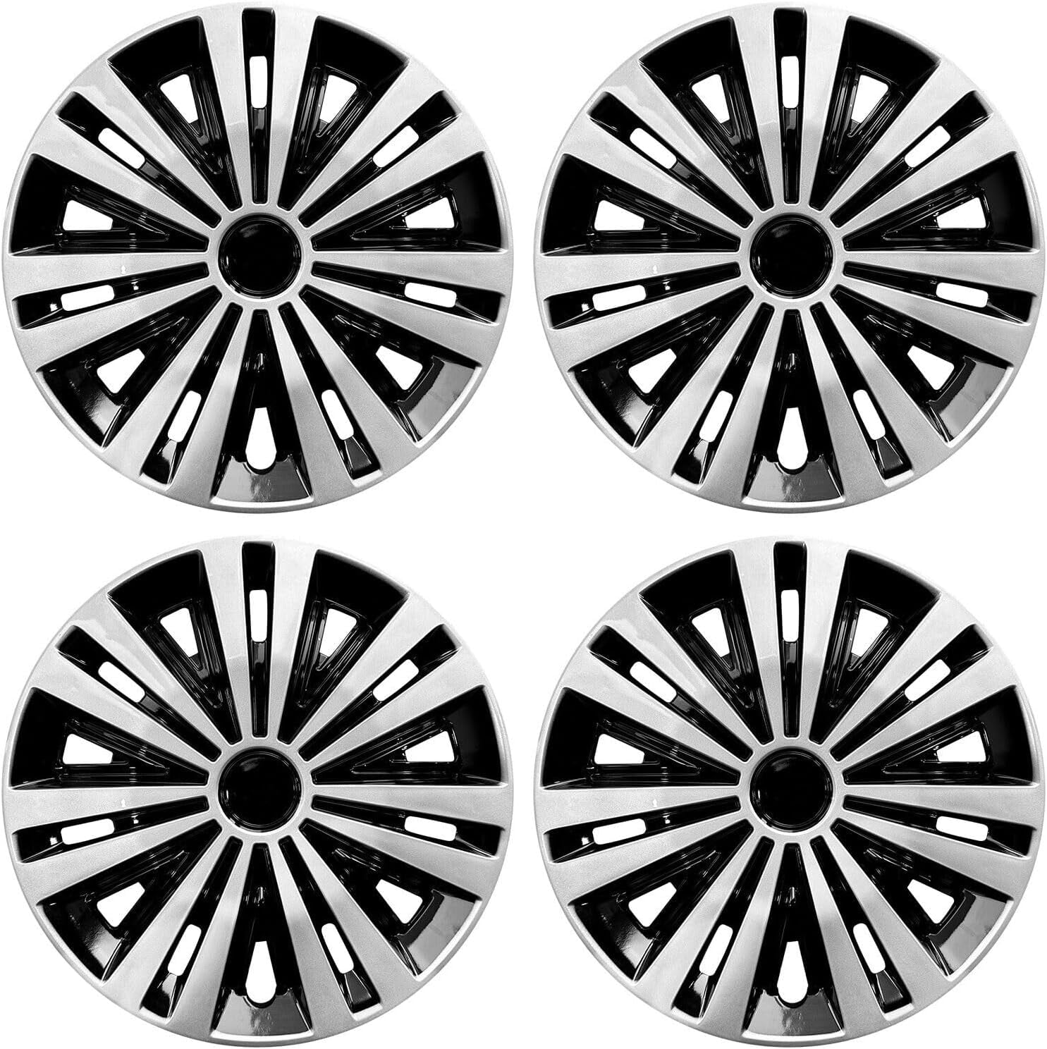 Cover Wheel 15" 4PCS Hubcaps for Iron Rim, 15 inch Wheel Cover Hubcap ...