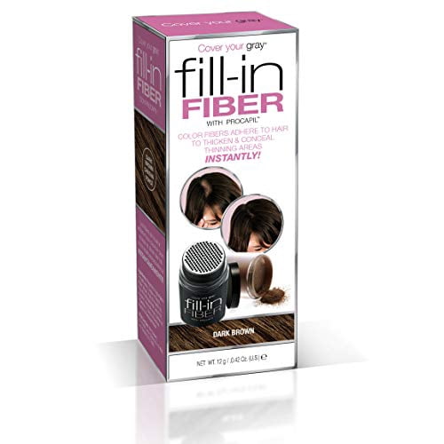Cover Your Gray Pro Fill-In Fibers with Procapil - Dark Brown - Walmart.com