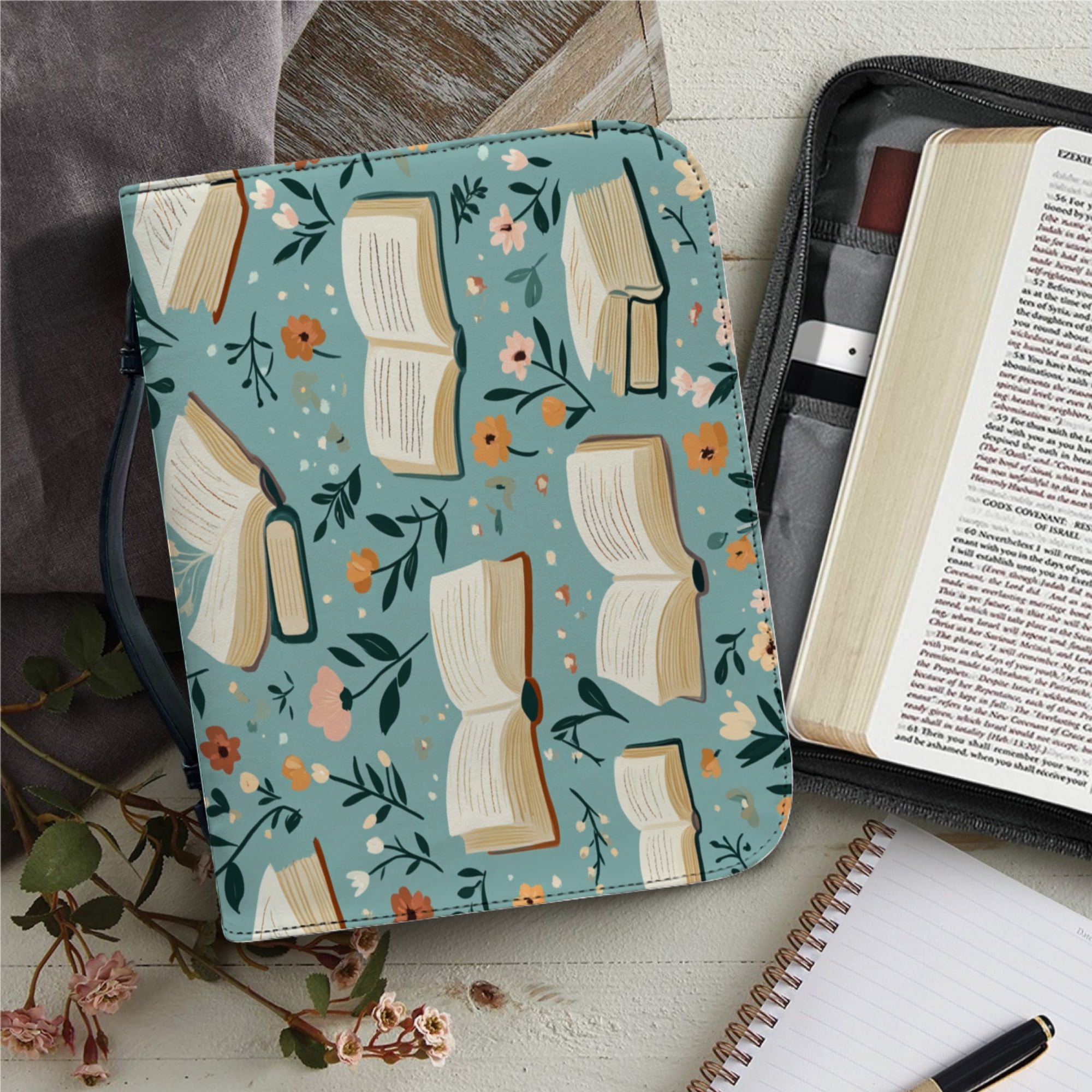 Cover for Men Custom for Women with Handle and Zipper Bible Bag Journal ...
