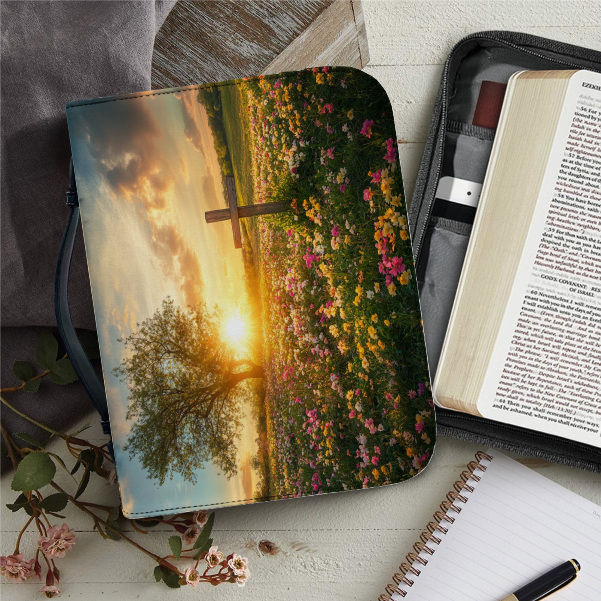 Cover for Men Custom for Women with Handle and Zipper Bible Bag Journal ...