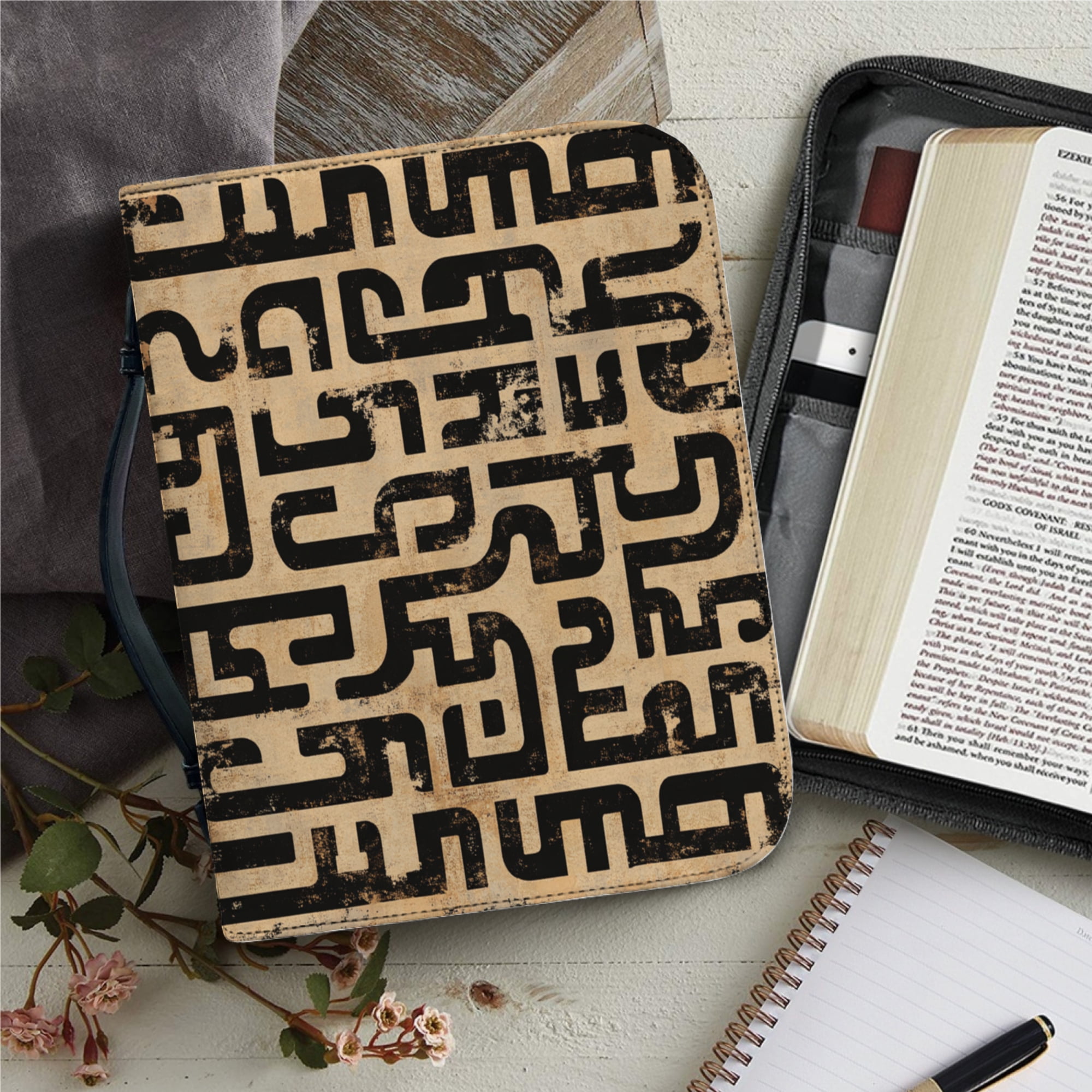 Cover for Men Custom for Women with Handle and Zipper Bible Bag Journal ...