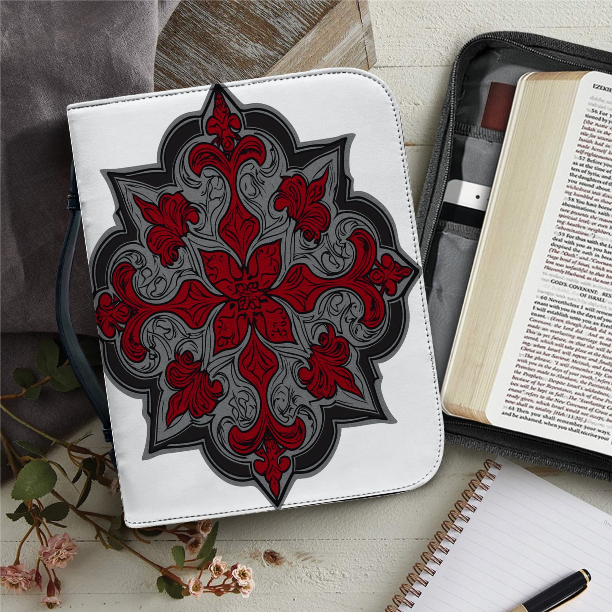 Cover for Men Custom for Women with Handle and Zipper Bible Bag Journal ...