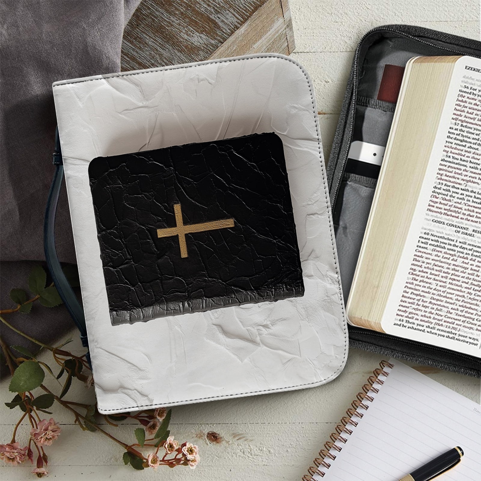 Cover for Men Custom for Women with Handle and Zipper Bible Bag Journal ...