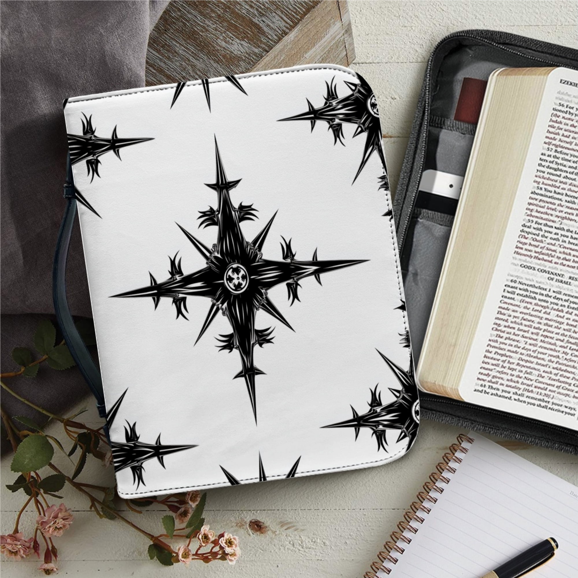 Cover for Men Custom for Women with Handle and Zipper Bible Bag Journal ...