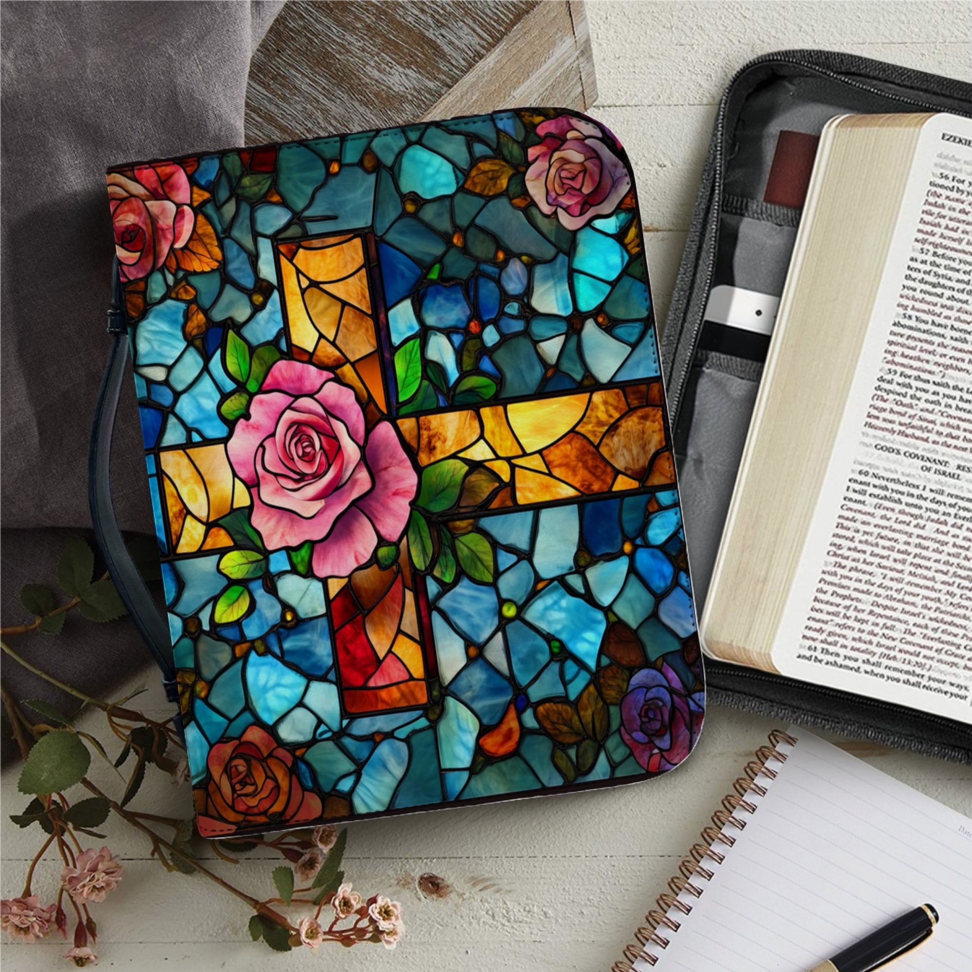 Cover for Men Custom for Women with Handle and Zipper Bible Bag Journal ...