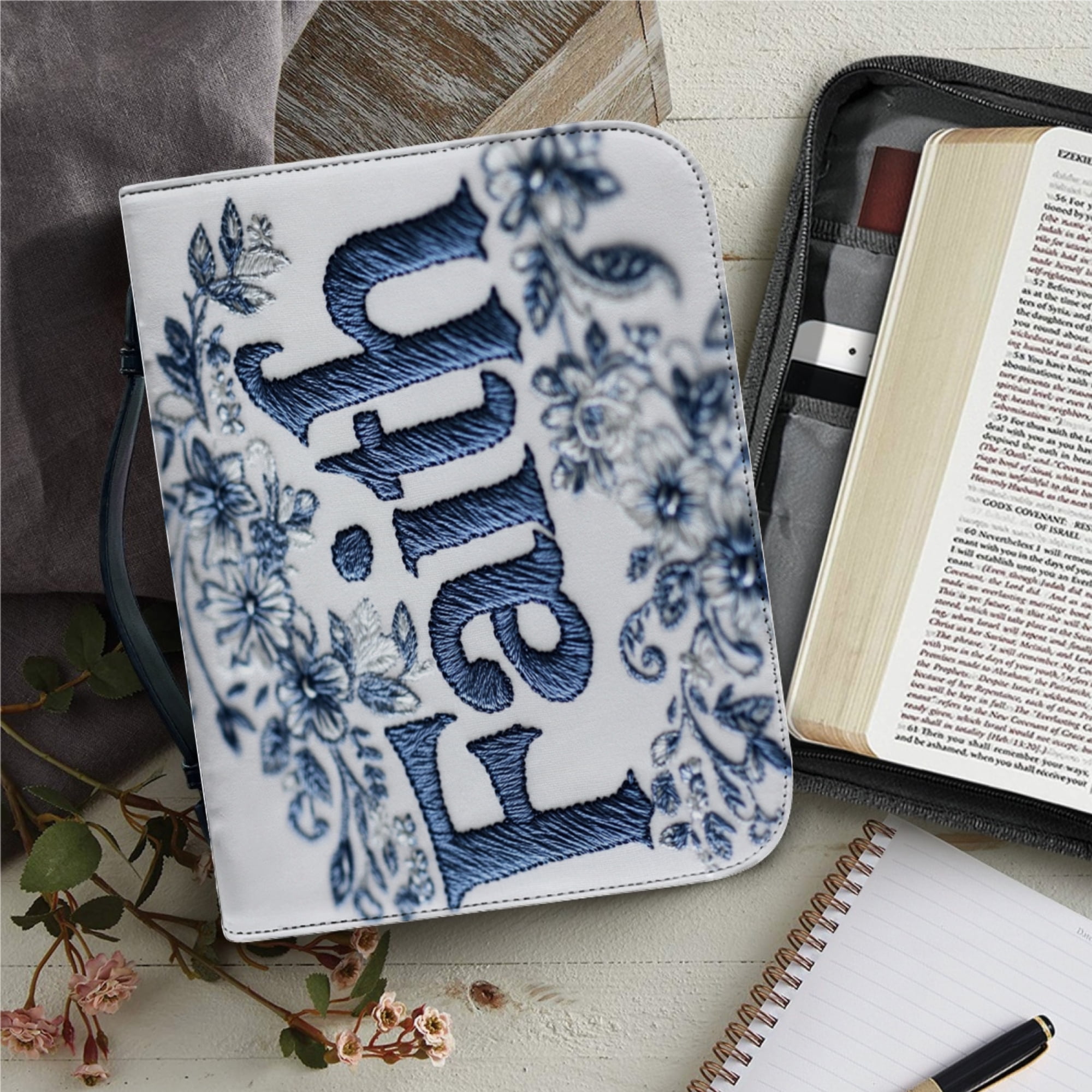 Cover for Men Custom for Women with Handle and Zipper Bible Bag Journal ...