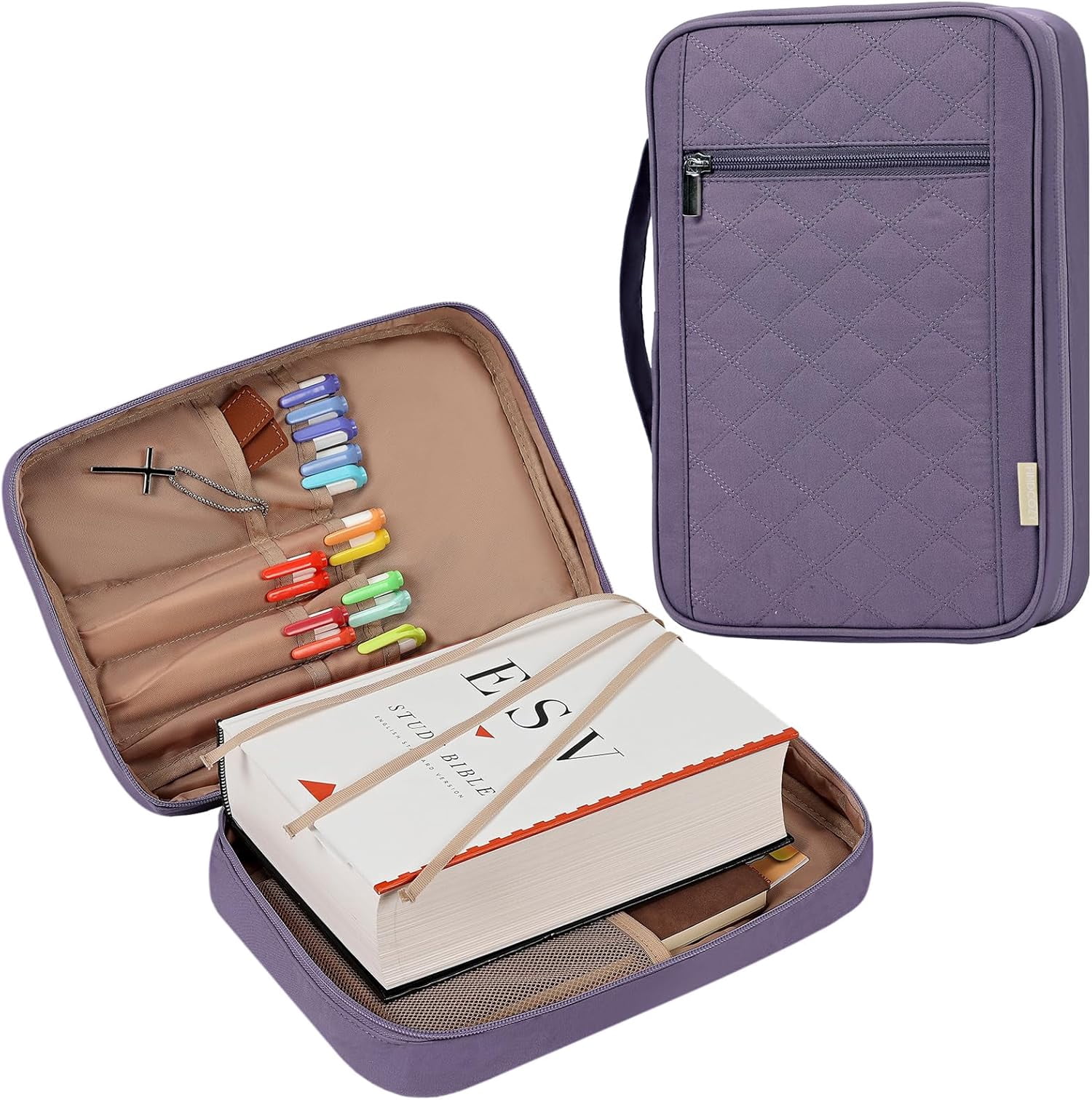 Cover for Women, Durable Carrying Book Case Church Bag for Biblical ...