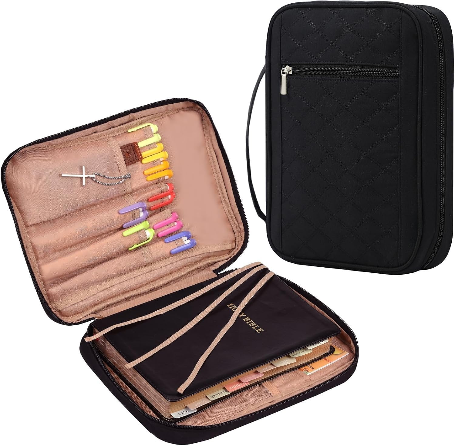 Cover for Women, Durable Carrying Book Case Church Bag for Biblical ...