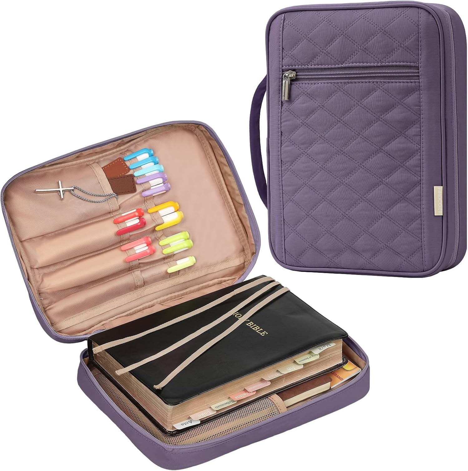 Cover for Women, Durable Carrying Book Case Church Bag for Biblical ...