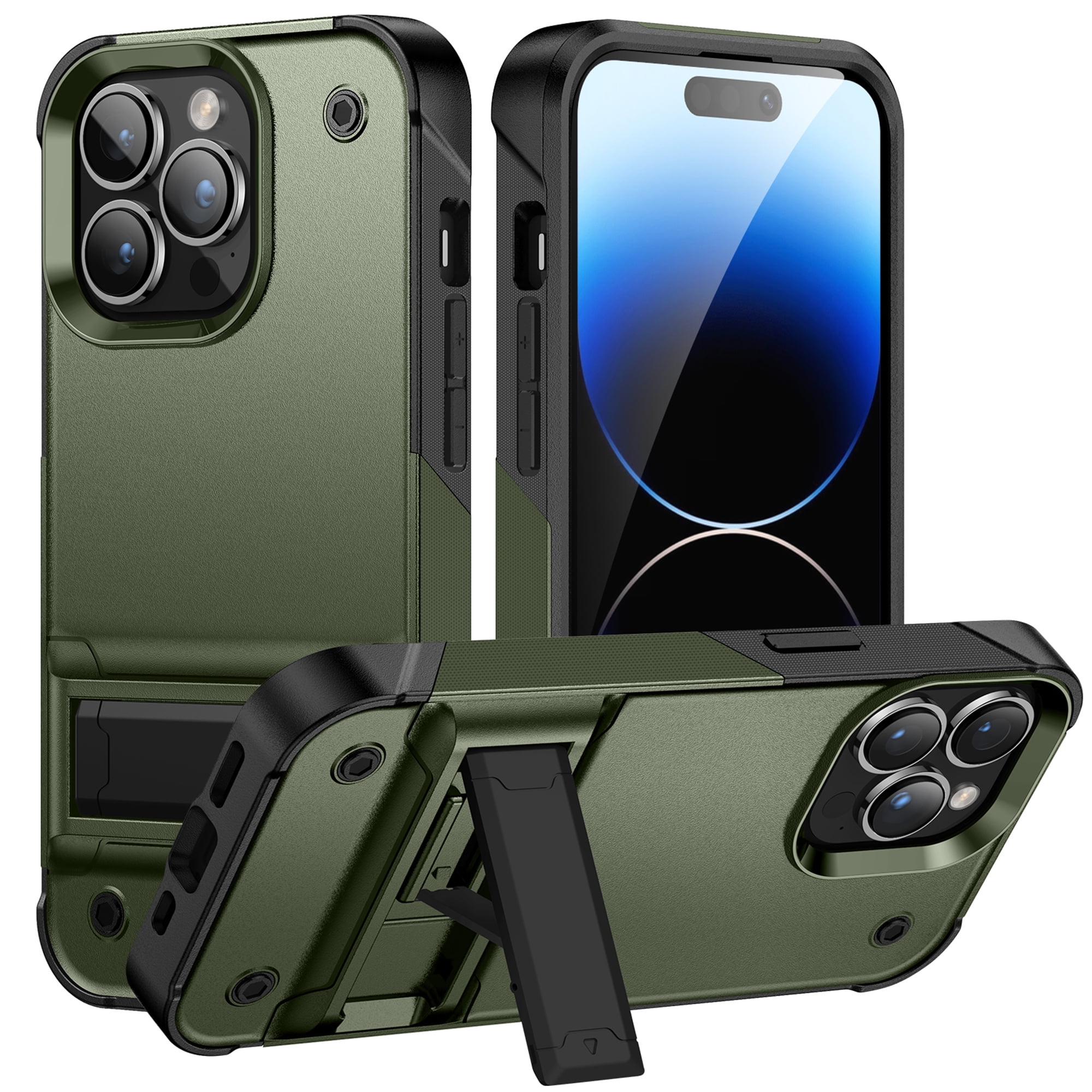 Cover for iPhone 11, Rugged Shockproof Hard PC Case,With Built-in ...