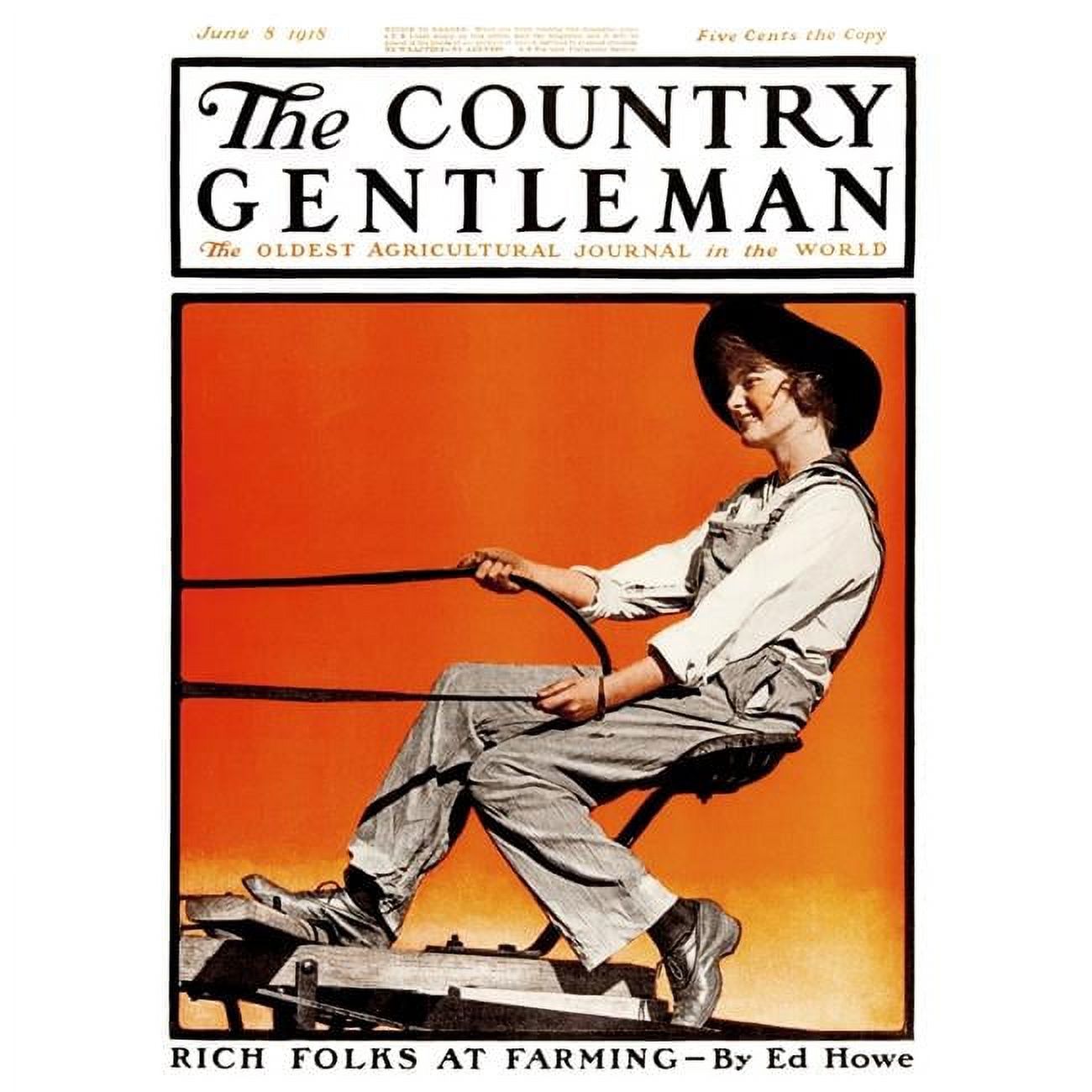 Cover of Country Gentleman Agricultural Magazine From The Early 20th ...