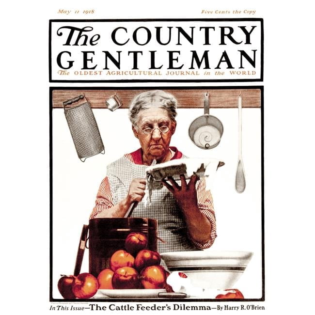 Cover of Country Gentleman Agricultural Magazine From The Early 20th ...