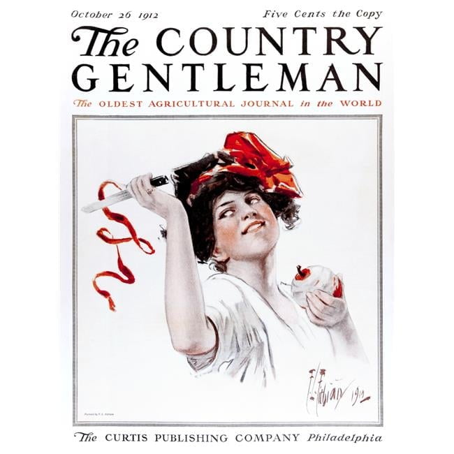 Cover of Country Gentleman Agricultural Magazine From The Early 20th ...