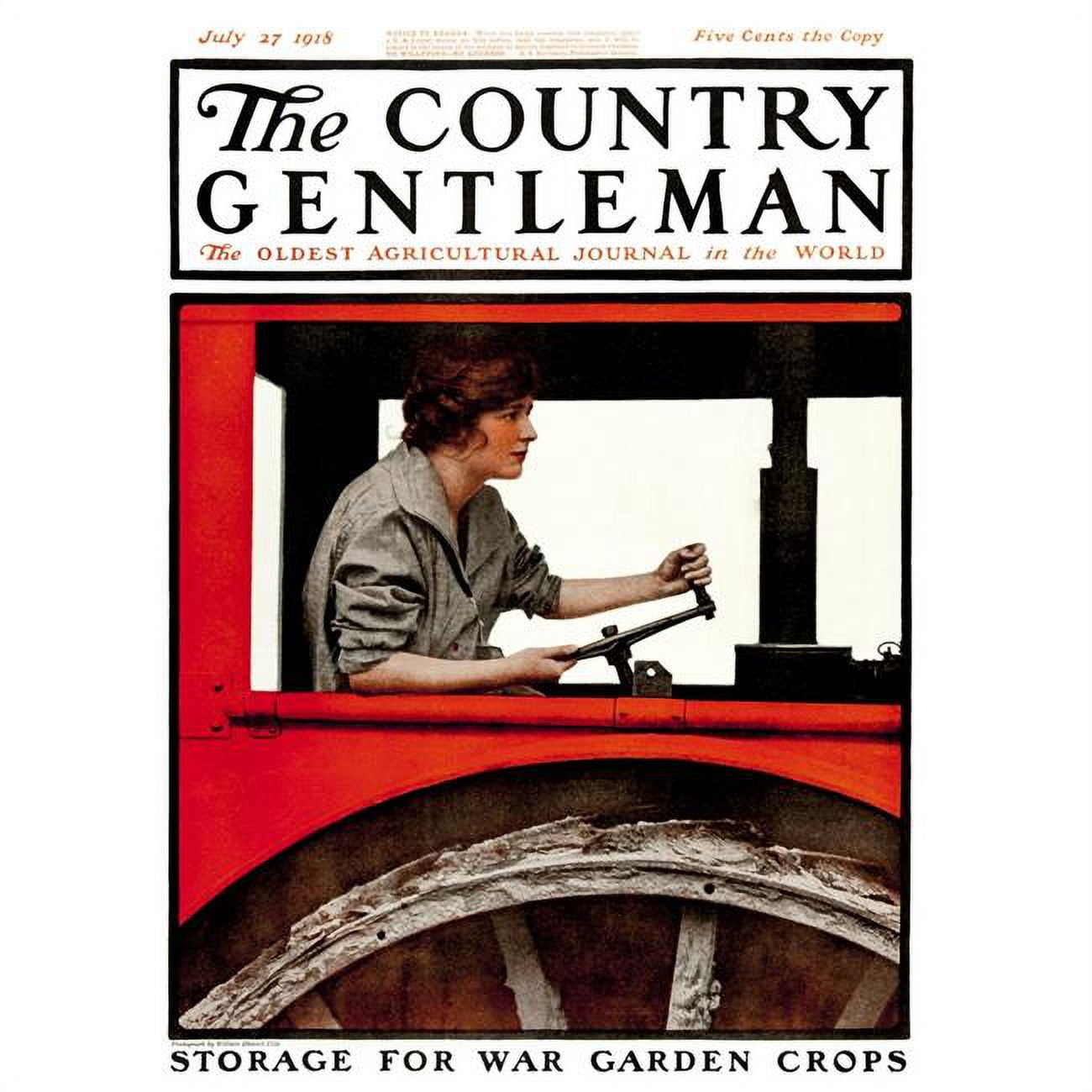 Cover of Country Gentleman Agricultural Magazine From The Early 20th ...