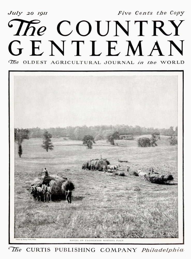 Cover of Country Gentleman agricultural magazine from the early 20th ...
