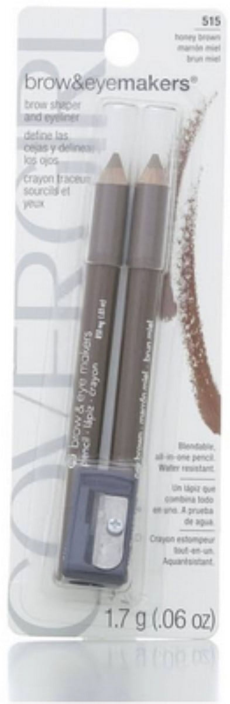 COVERGIRL Brow Shaper and Eyeliner, Honey Brown, Soft Color, .06 oz ...