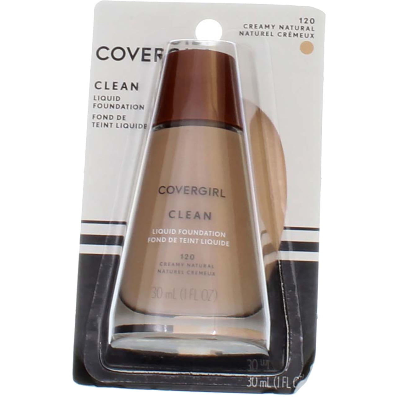 CoverGirl Clean Liquid Foundation, Creamy Natural 120, 1 fl oz (14 Pack ...
